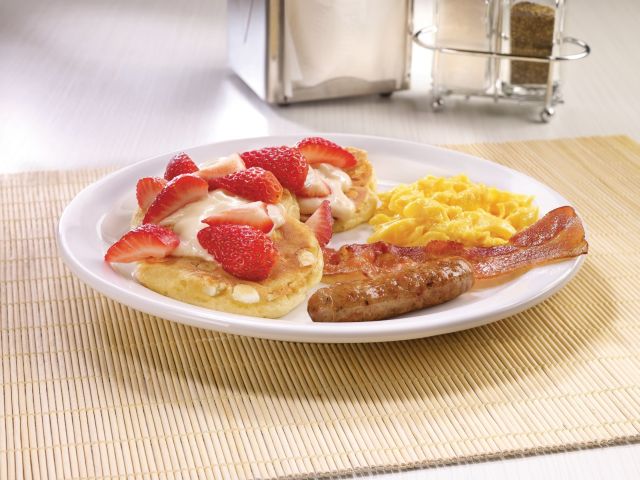 Free Pancakes for Kids with Adult Entree Purchase at Denny's from 4 ...