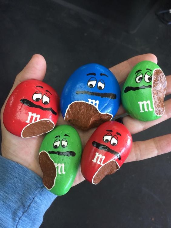 24 Painted Rocks that Look Good Enough to Eat! - I Love Painted Rocks