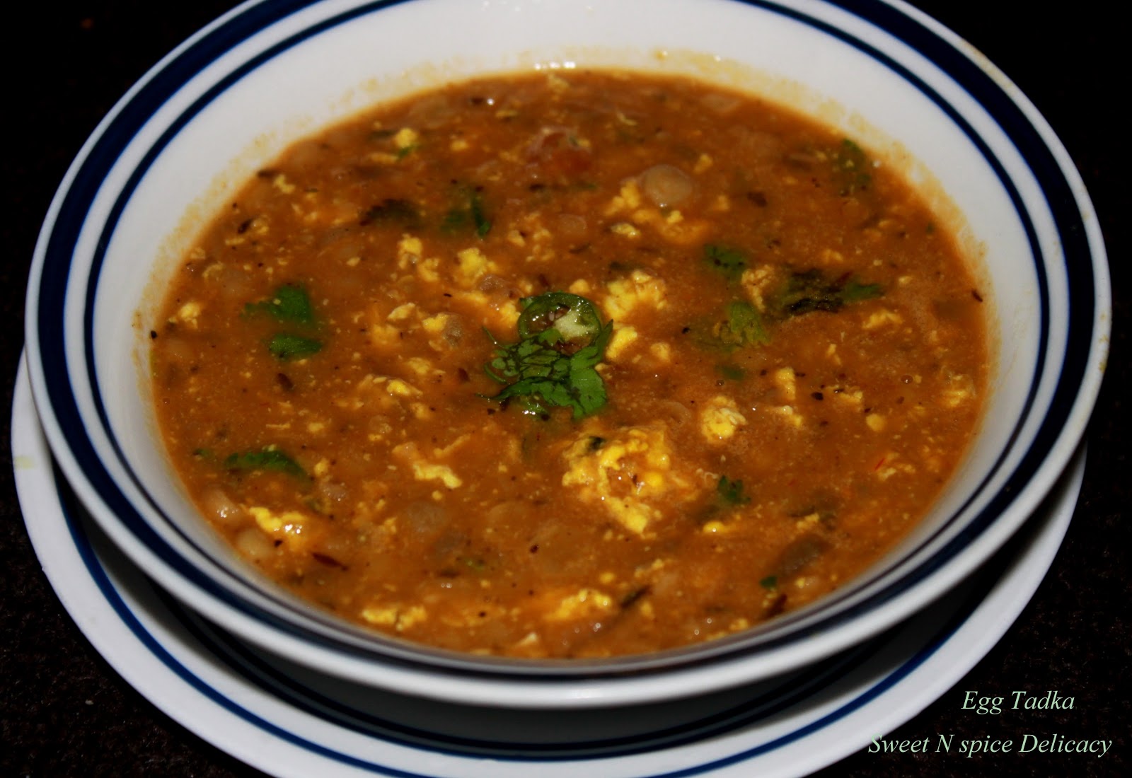 sweet n spice delicacy: Egg Tadka