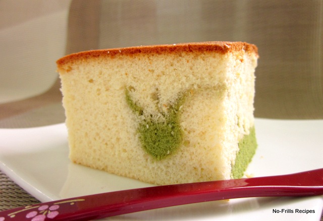 Marble Matcha Castella