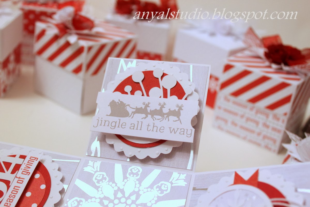 My creative corner: Christmas explosion boxes...