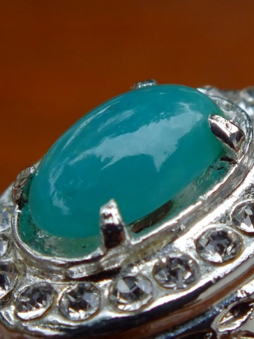 (Soldout!) Bacan Doko ring chrome putih ~ Batumuliacrystal