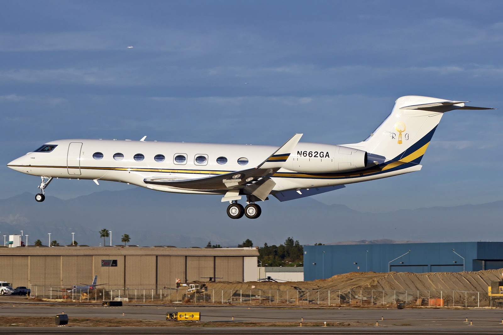Aero Pacific Flightlines: Gulfstream G650 (c/n 6262) N662GA tbr N313RG