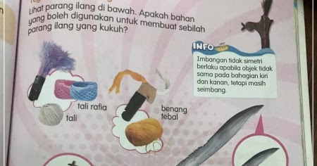 My Cute Little Diary: Projek Seni: Parang Ilang Tahun 3