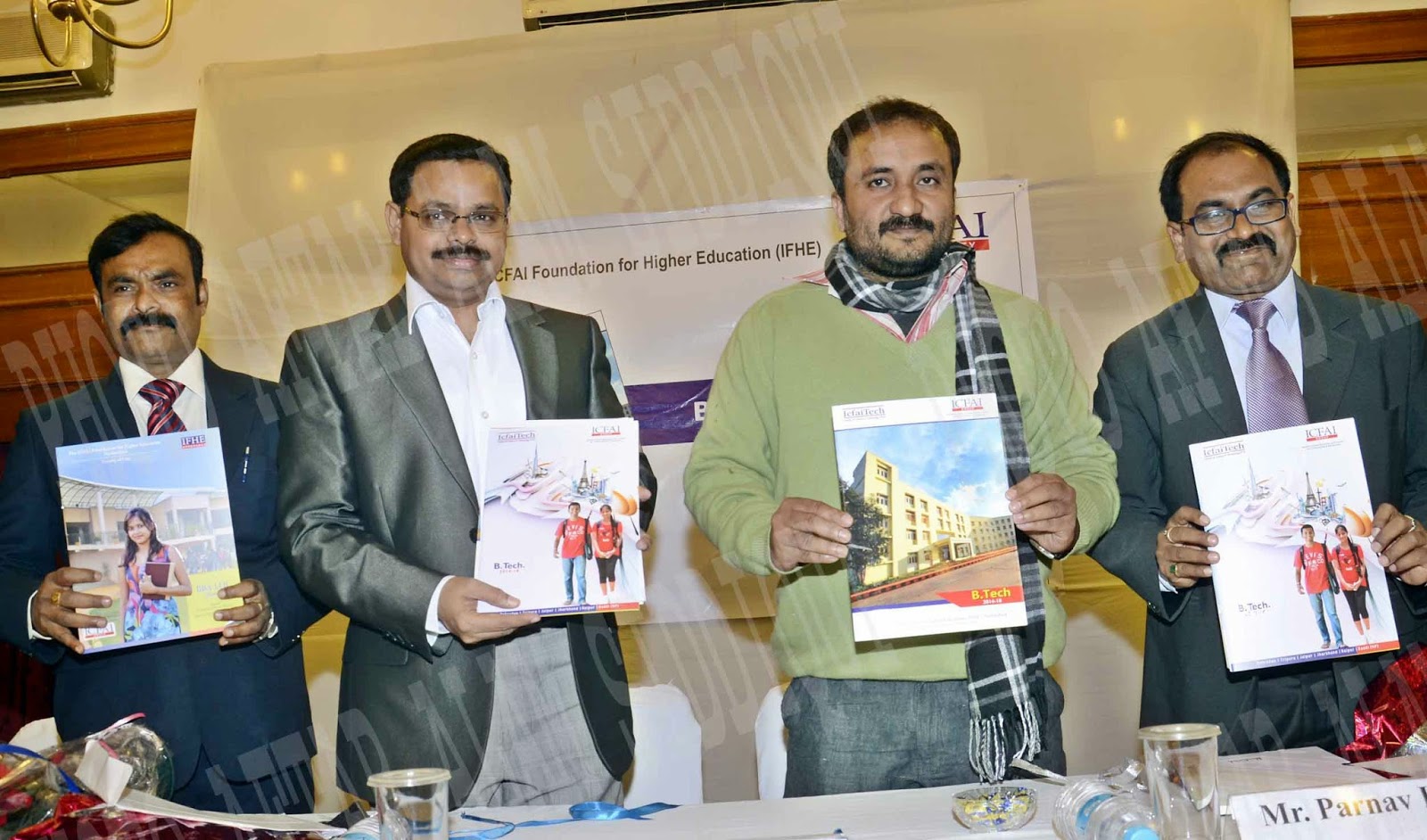 View Patna: Anand Kumar launches ICFAI prospectus in Patna