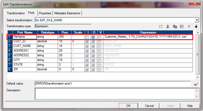Dynamically Change Your Target Flat File Name Using Informatica Mapping ... Dynamically Change Your Target Flat File Name Using Informatica Mapping ...