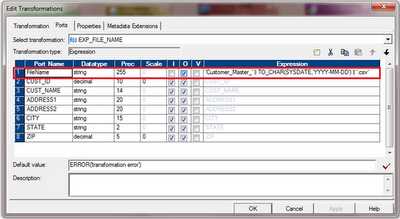 Dynamically Change Your Target Flat File Name Using Informatica Mapping ~ Data Integration Solutions