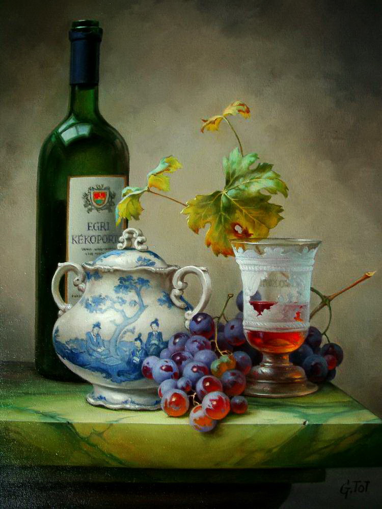 7 das Artes: Still life de Gabor Toth.