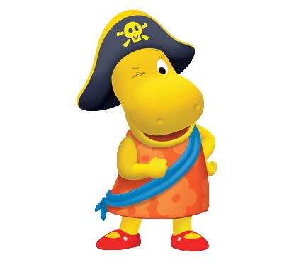 Marcia Magiarte: Bonecos Backyardigans Pirata