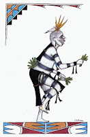 ESTAS DIVINIDADES PSIQUEMOLAN: HEYOKA . HOMBRE MEDICINA. PAYASO SAGRADO