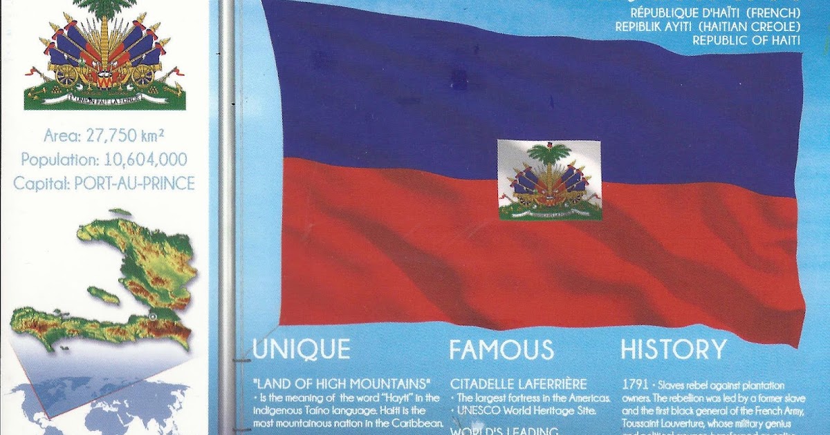A Journey of Postcards: Flags of the World | Haiti
