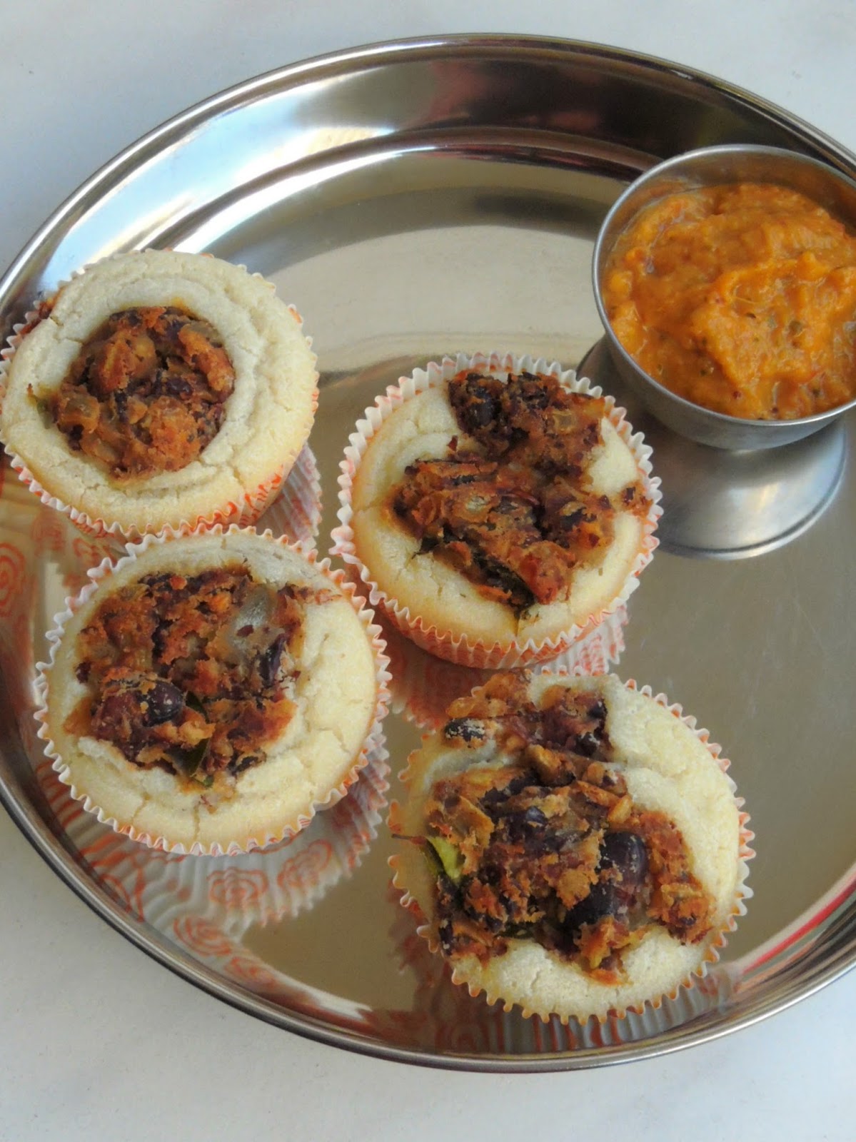 Priya's Versatile Recipes: Idly Muffins/Rajma Masala Stuffed Idli/Dosa ...