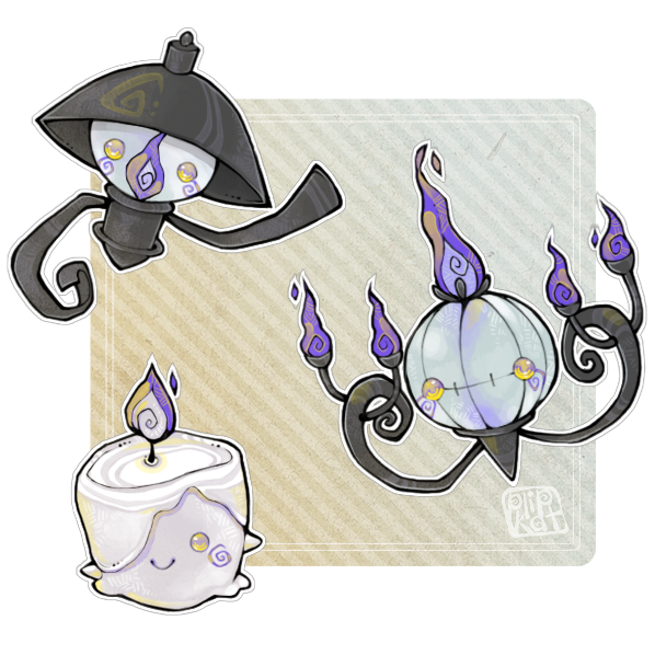 dead master y pokemon fantasma: especial de chandelure