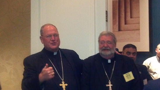 Bishop Daniel R. Jenky, CSC: Bishop Jenky & Cardinal Dolan