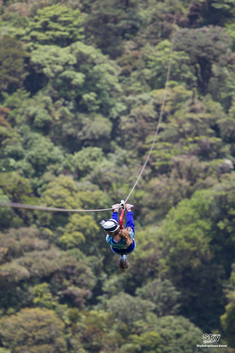 Blatts in Costa Rica: Zip-Lining at Arenal with Sky Trek and Tram