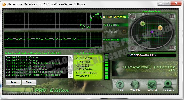 Xparanormal Detector Download Full+ Keygen: Mei 2014
