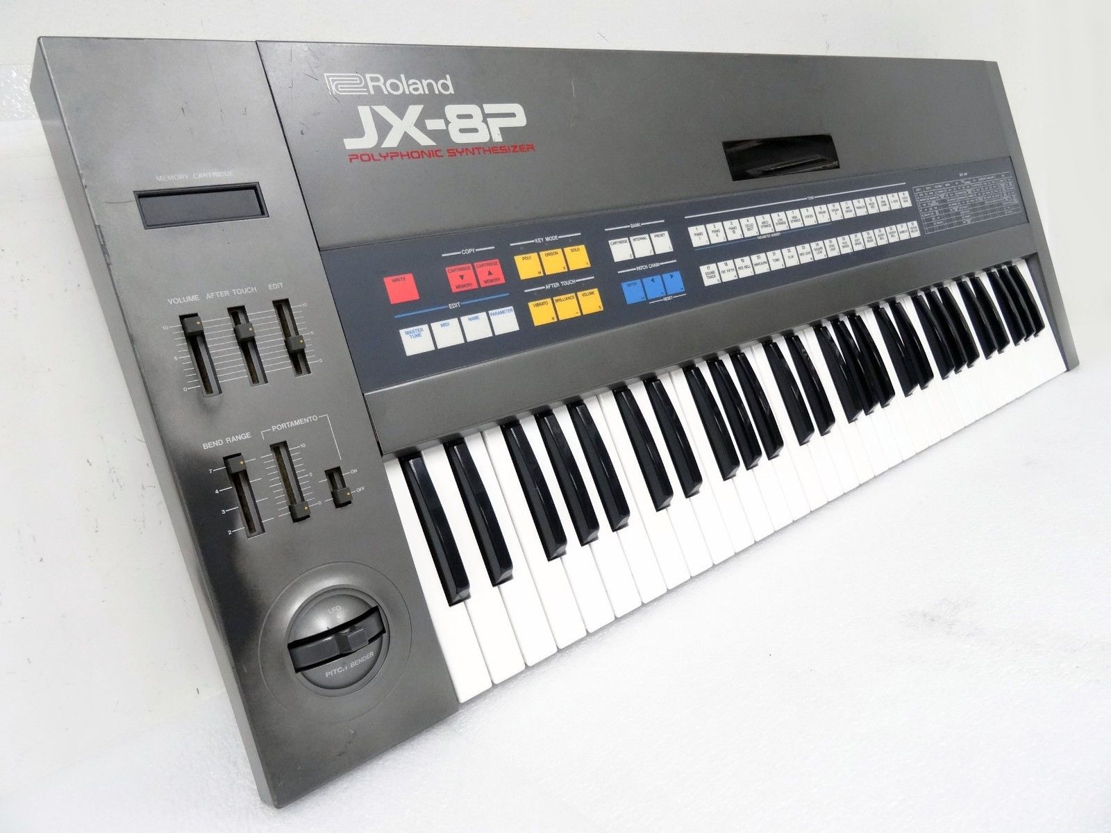 MATRIXSYNTH: ROLAND JX-8P Vintage Analog Programmable Synthesizer w ...