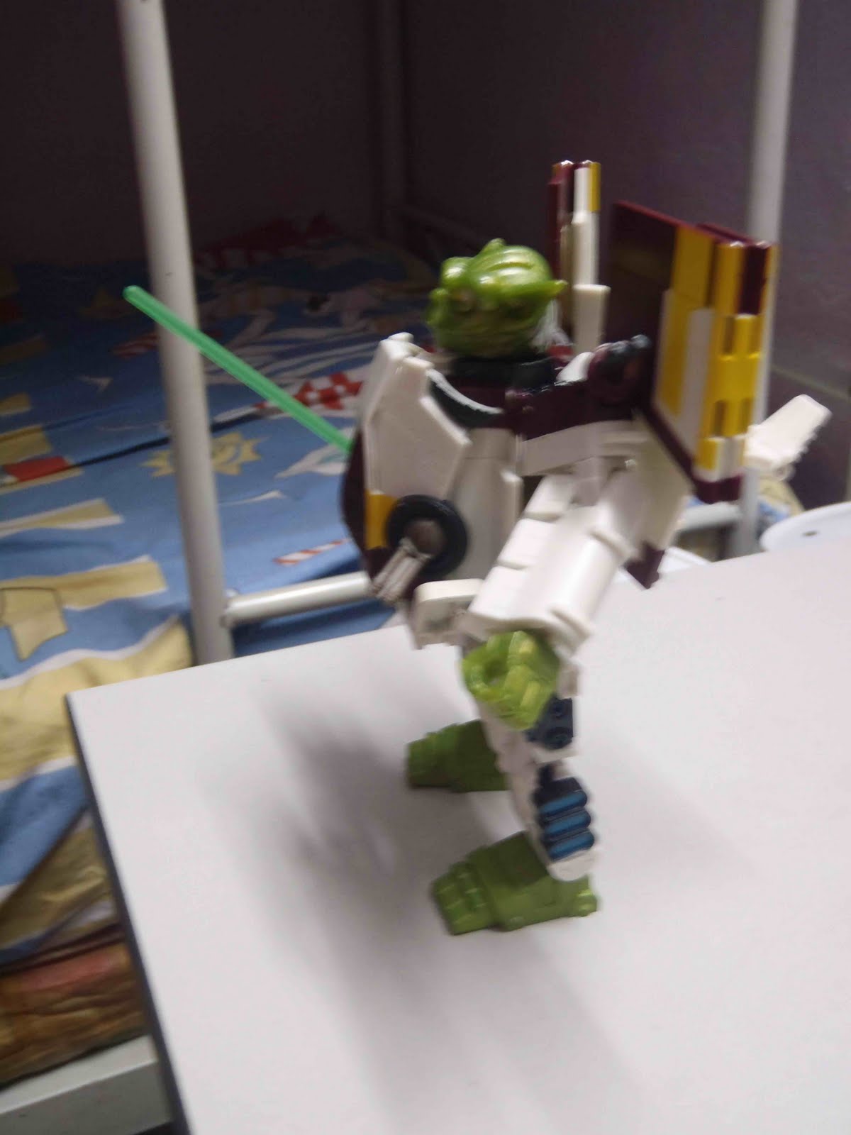 New Planet Cybertron: Transformers Review: Yoda (Star Wars Crossover)