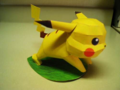 Pokemon : Pikachu Papercraft | Paperized Crafts