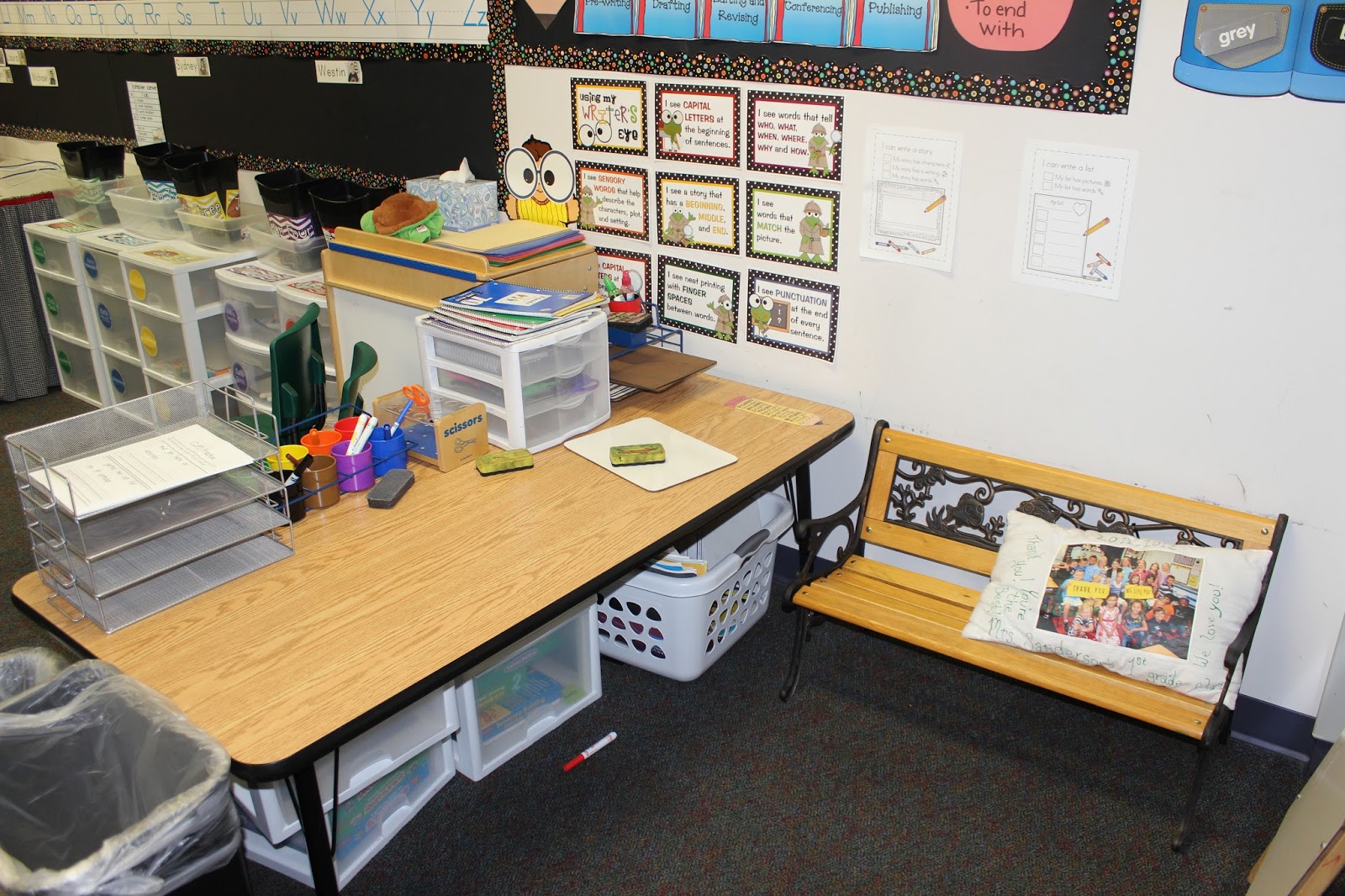 Flying High In First Grade: A Walk Around The Classroom {classroom tour ...
