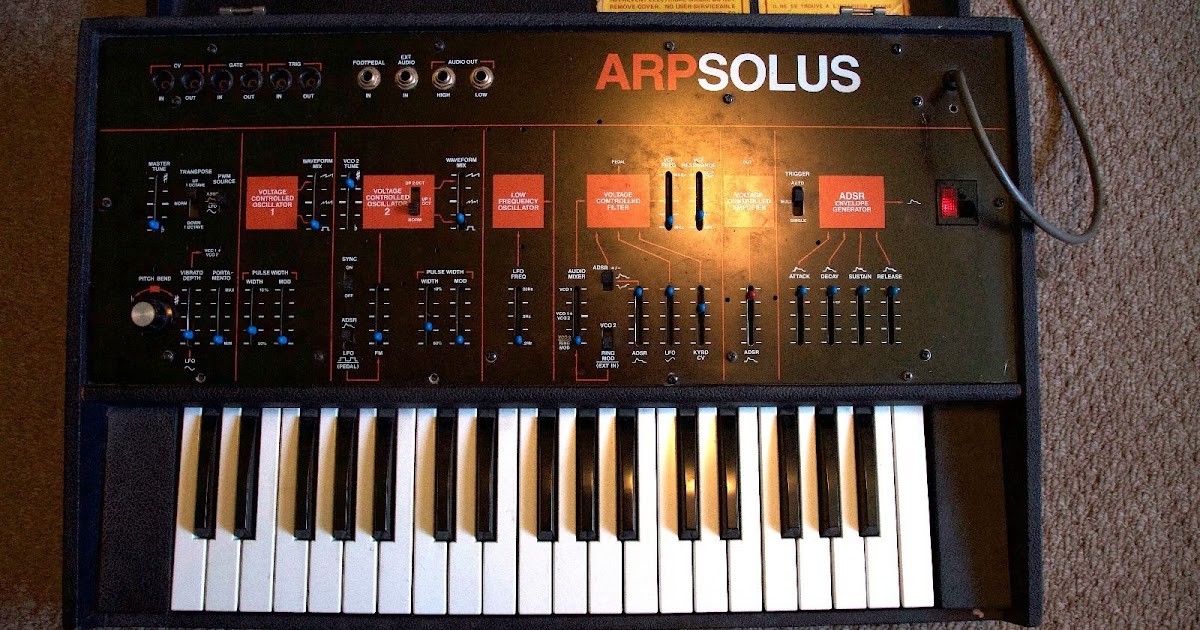 MATRIXSYNTH: Arp Solus Vintage Synthesizer SN 2353254