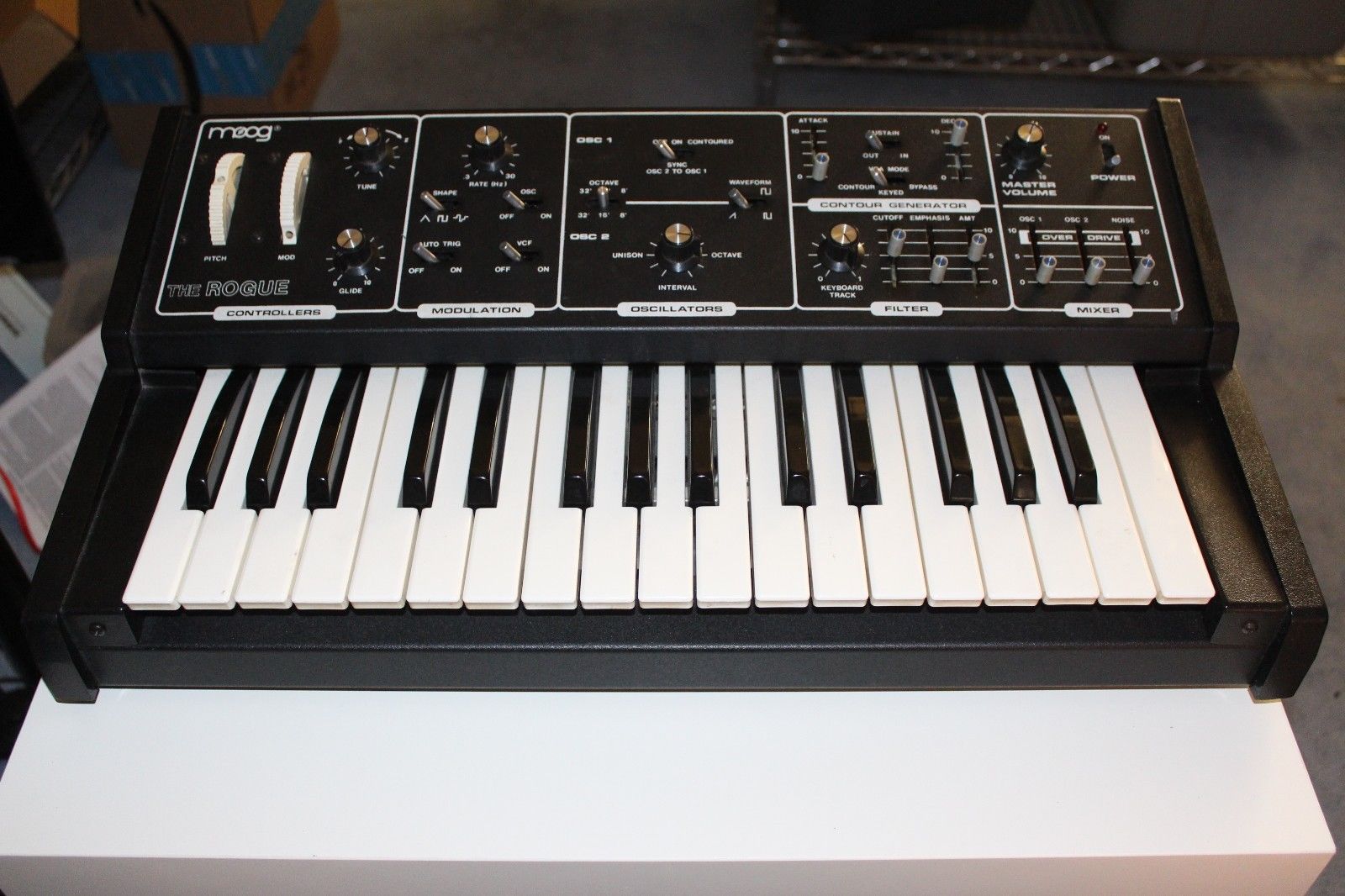 MATRIXSYNTH: Vintage Moog The Rogue 342A Analog Synth SN 4394