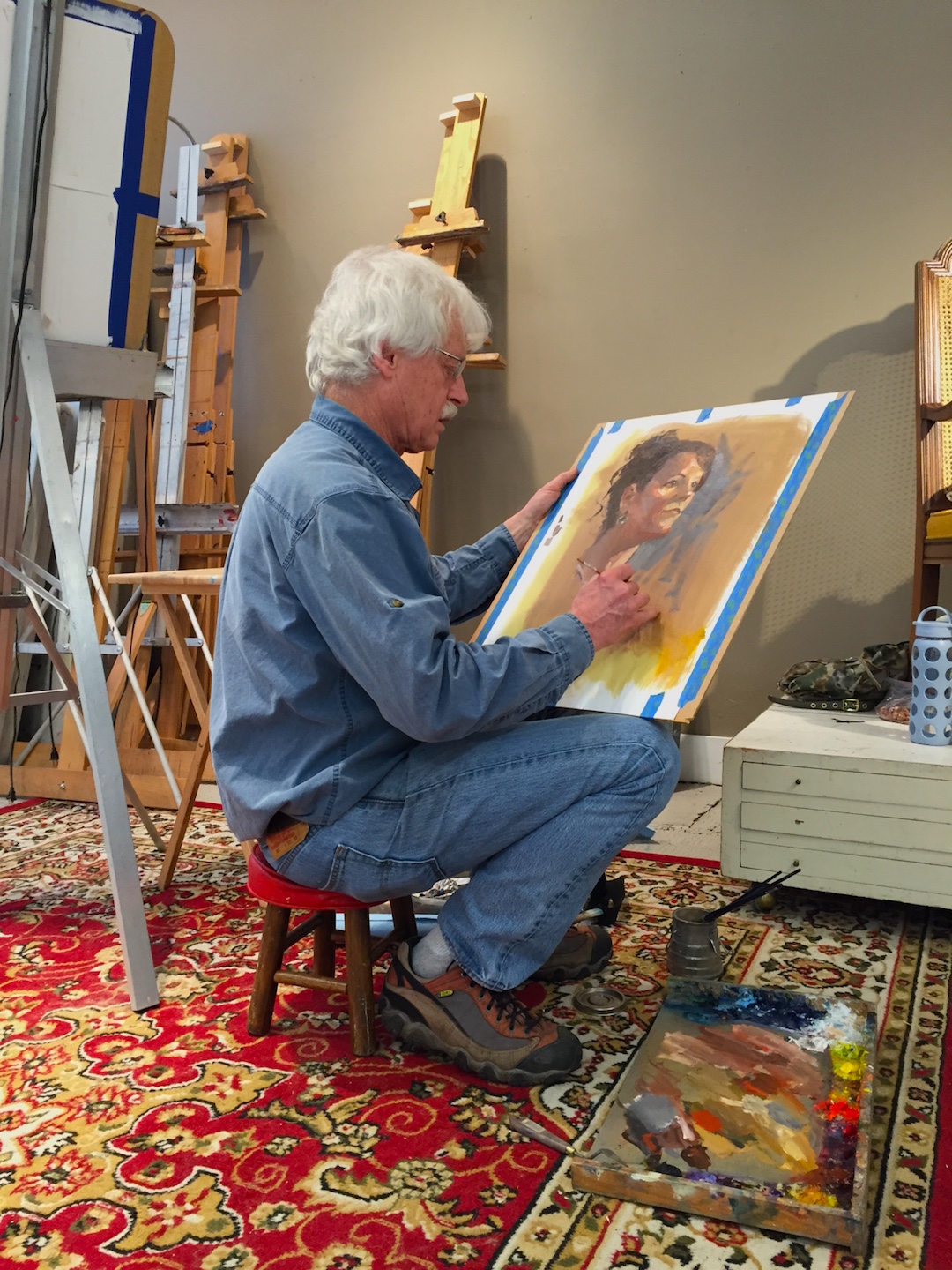 Darrell Anderson's Paintings, Marker Drawings and Prints: Nancy meets ...