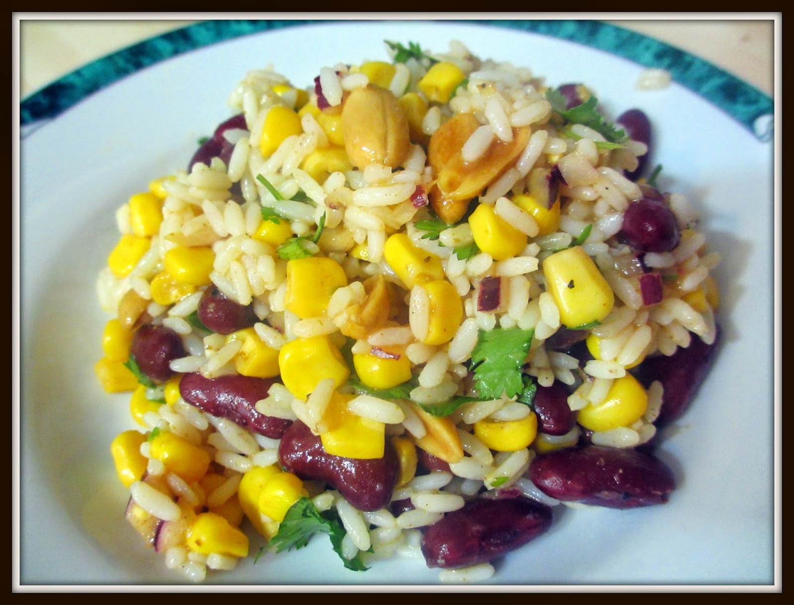 Qu'est-ce qui mijote chez Nance: Salade de riz mexicaine