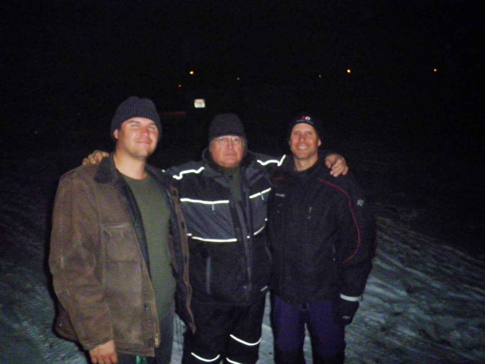 Rosemont Ice Guys Blog: First Night , Welcome John , temp 1 C