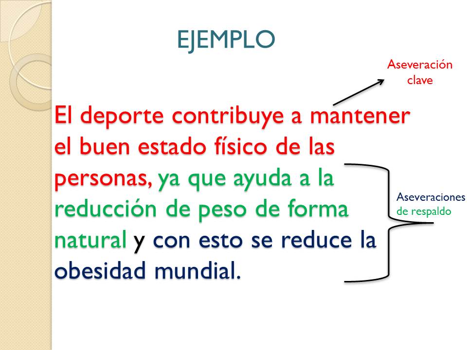 ARGUMENTO CONVINCENTE