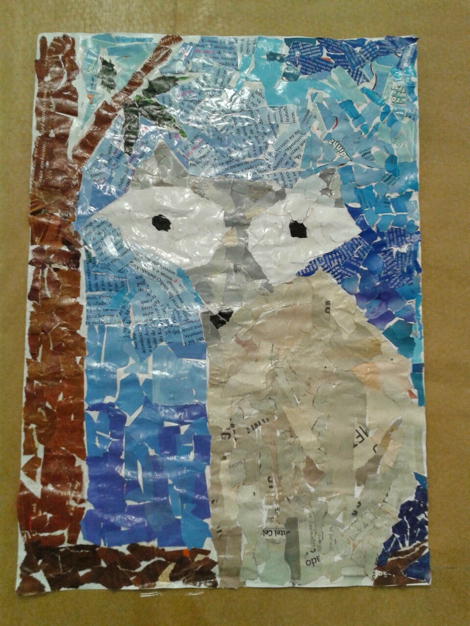 O que é arte, professora?: Arte com colagem