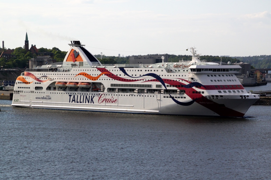 kships: Baltic Queen in Stockholm, 28 May 2013