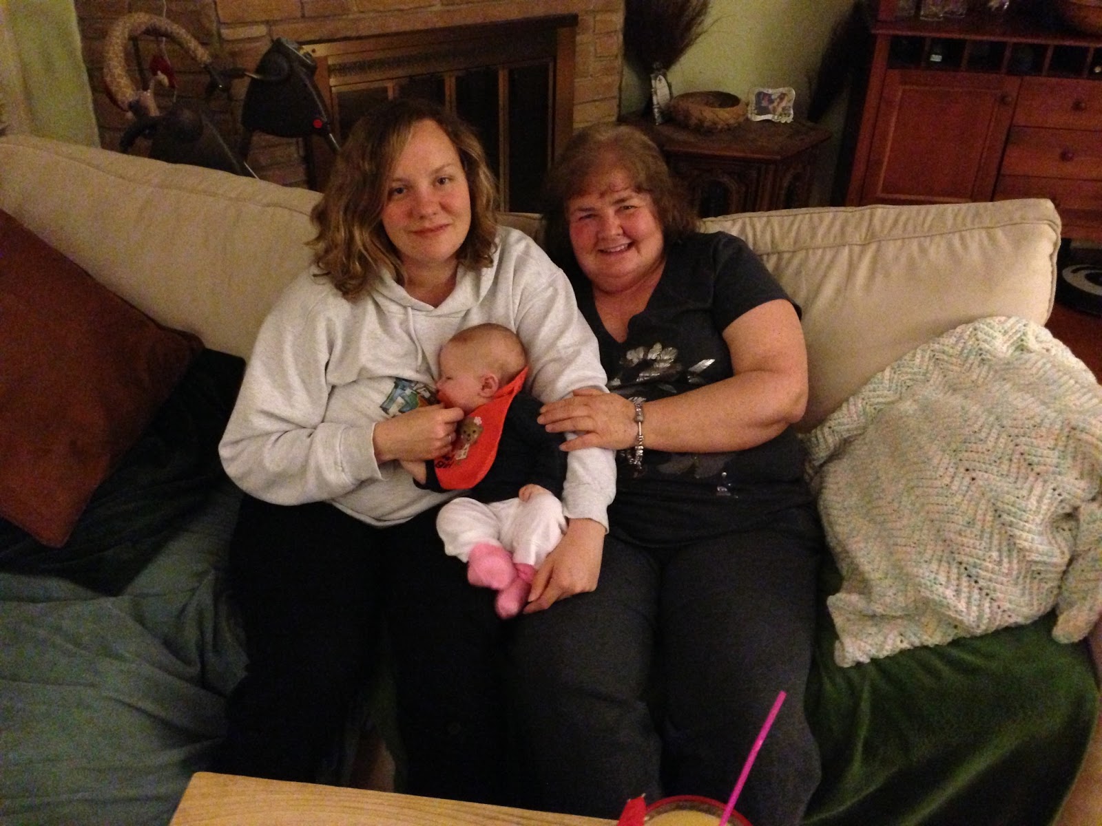 The Jenkins Family Chronicles: Gramma visits!!!