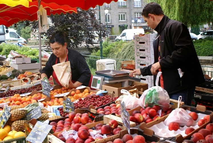 A Green and Rosie Life: Normandy markets
