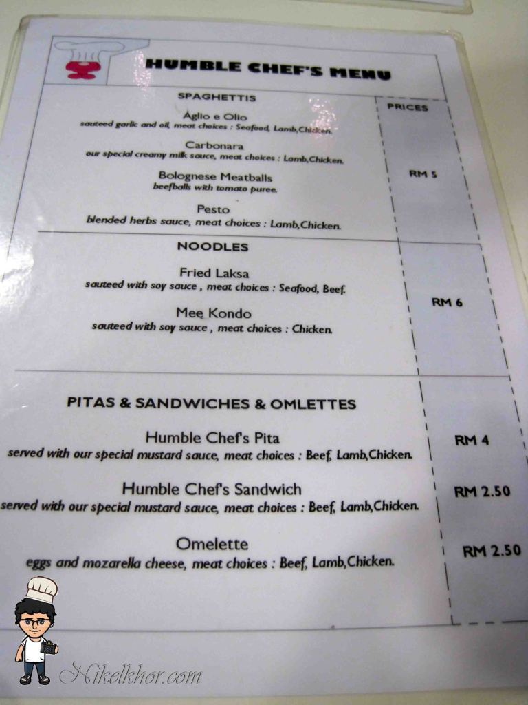 The Humble Chef Shop @ Plaza Damansara, Bukit Damansara, KL | Nikel ...