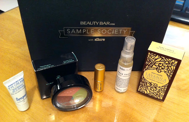 Tickled Pink in the Rain: July Sample Society Box Review