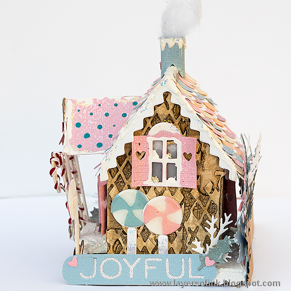 Layers of ink: Pastel Paper Gingerbread House Tutorial