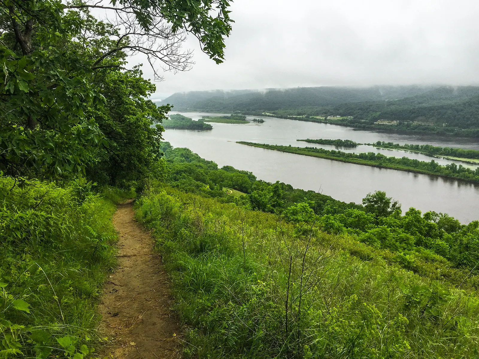 Hiking Above the Mississippi at Perrot State Park