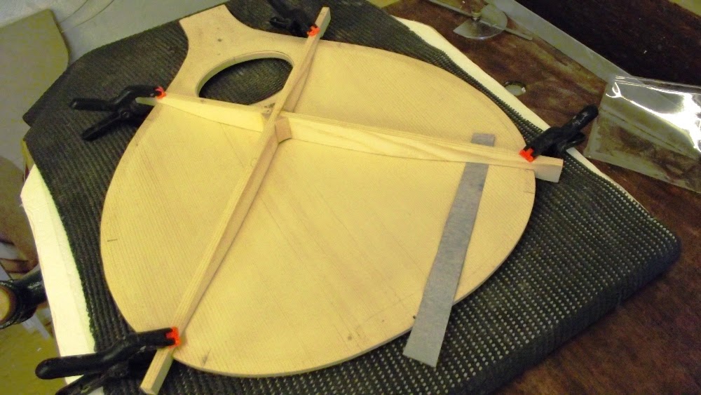 A Luthier's Blog: Bracing the 'cello