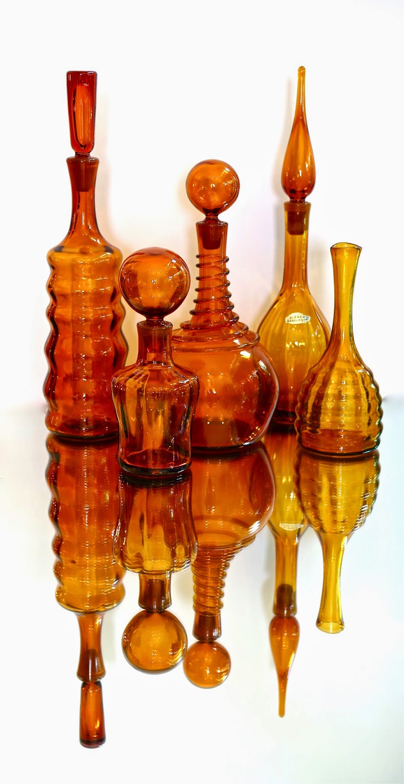 Heart of Glass - Blenko Glass: Blenko Myers Honey designs