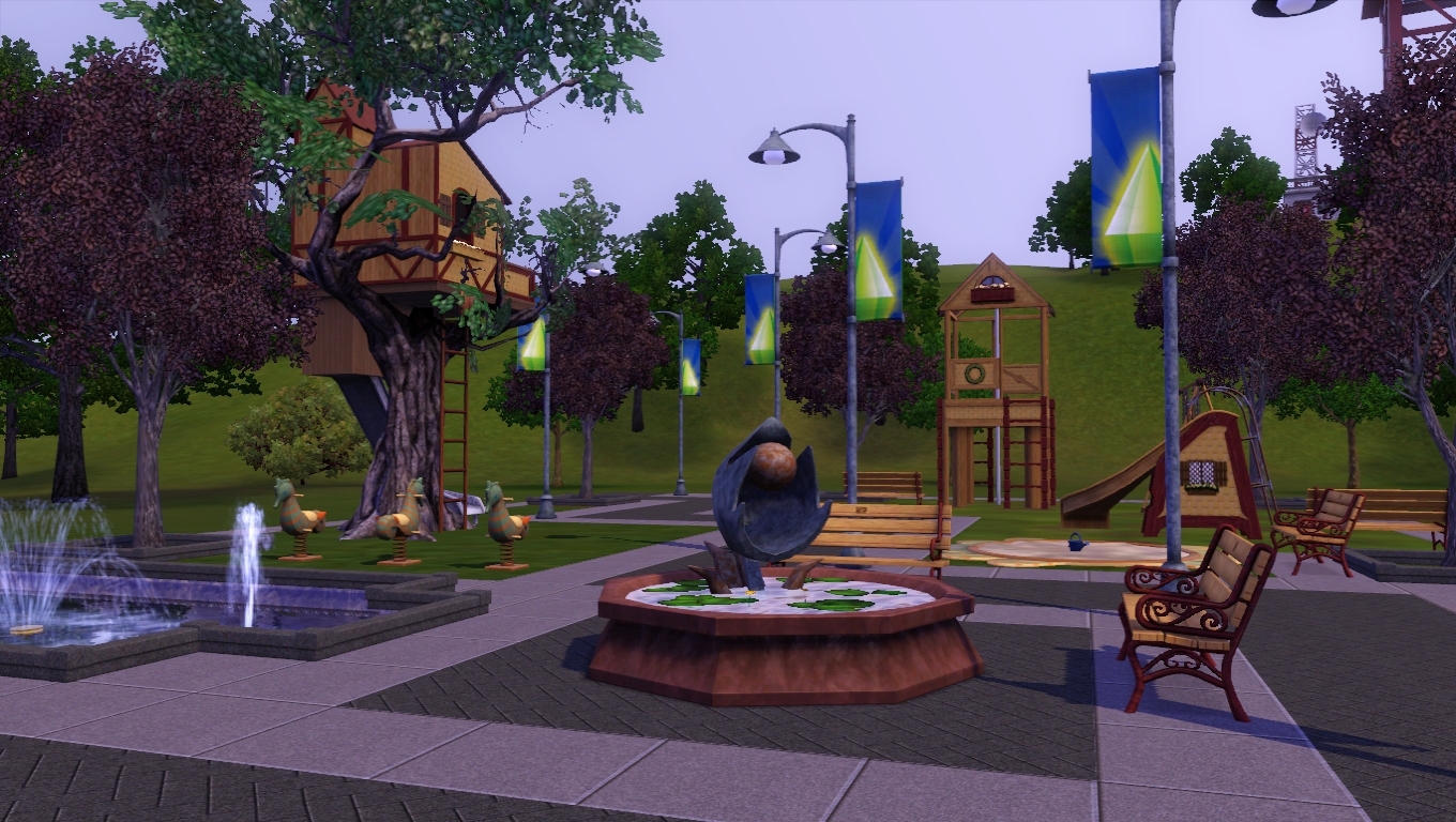 Endless tales...: The Sims 3 Town Life Stuff