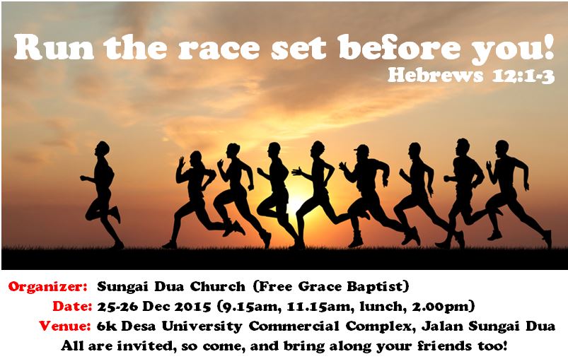 Things New and Old: Run the Race Set before You