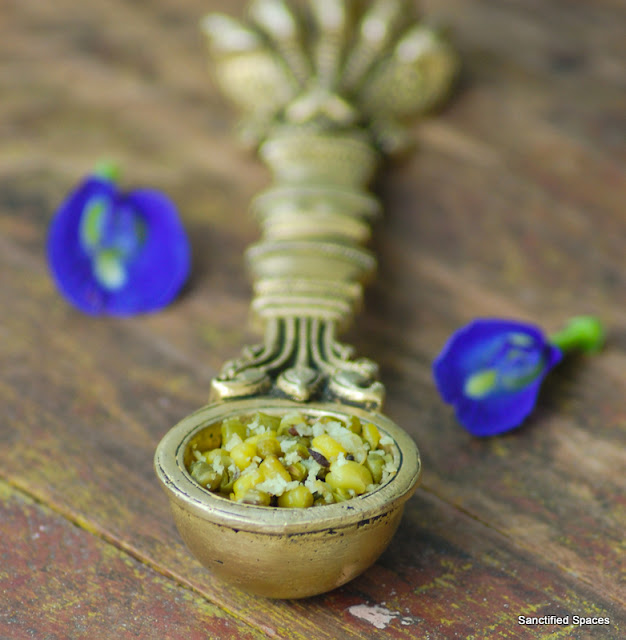 Sanctified Spaces: Media feature and Navratri Sundal recipe.