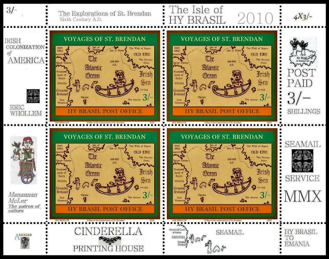 Art Blog/Eric Whollem: THE VOYAGES OF ST. BRENDAN/ Hy Brasil Cinderella ...