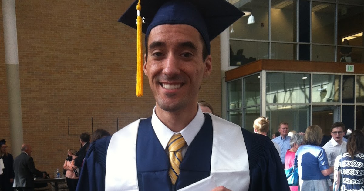 LEARNING TO GET ALONG: Daniel graduates from BYU