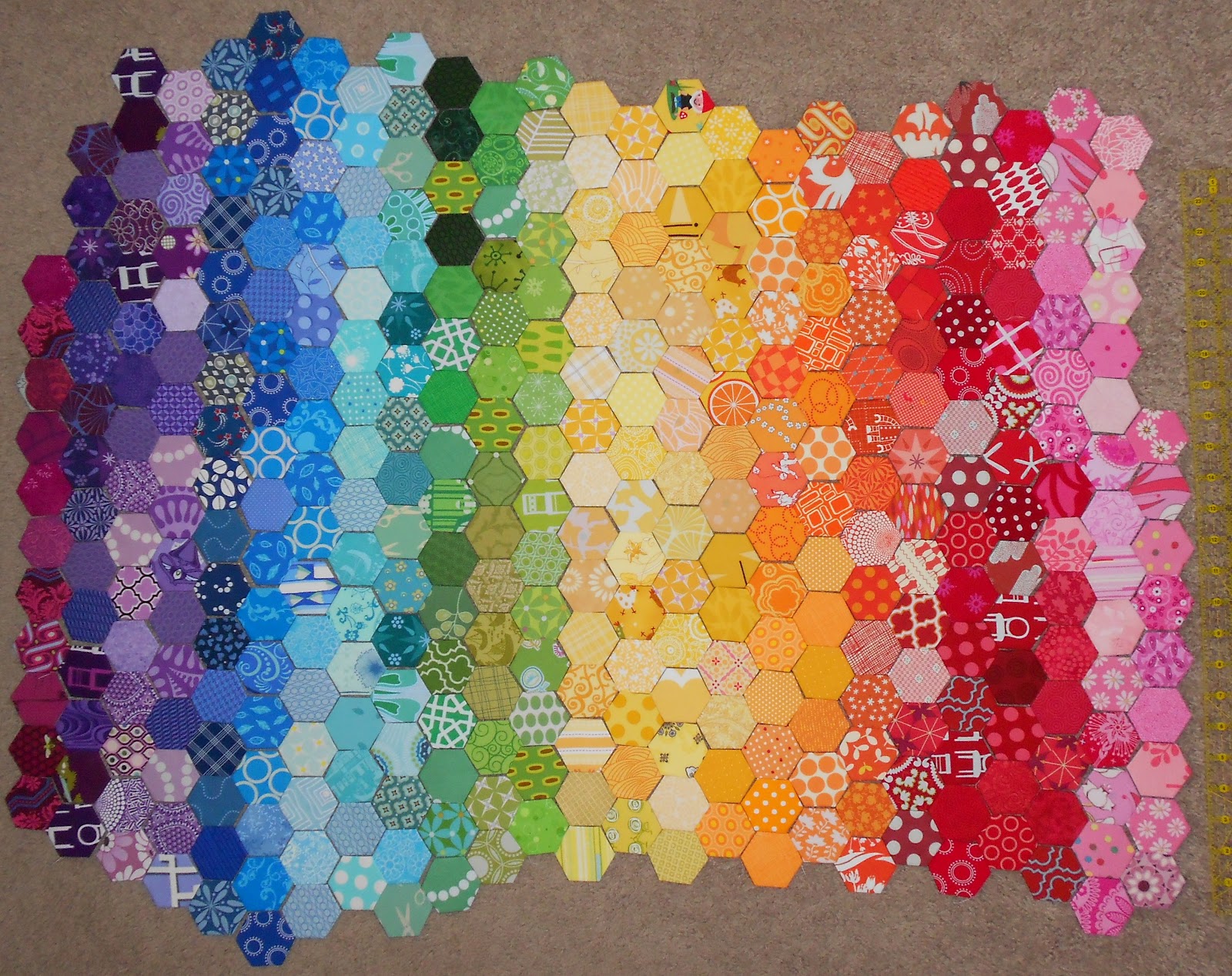 A Squared Craft Affairs: Alisha - Rainbow Hexie Update!