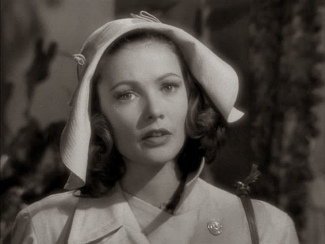 One More Stitch: Famous Knitters – Gene Tierney