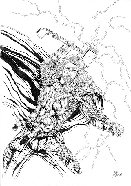 MIKE RATERA ARTBLOG: THOR - Commissions