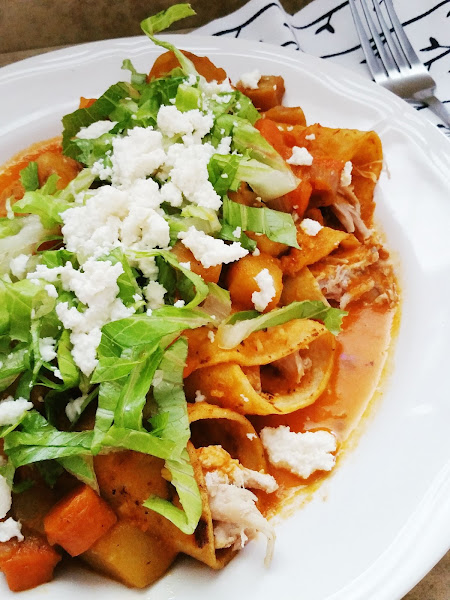 Receta de Enchiladas Michoacanas | Enchiladas Rojas de Papas | Cocina