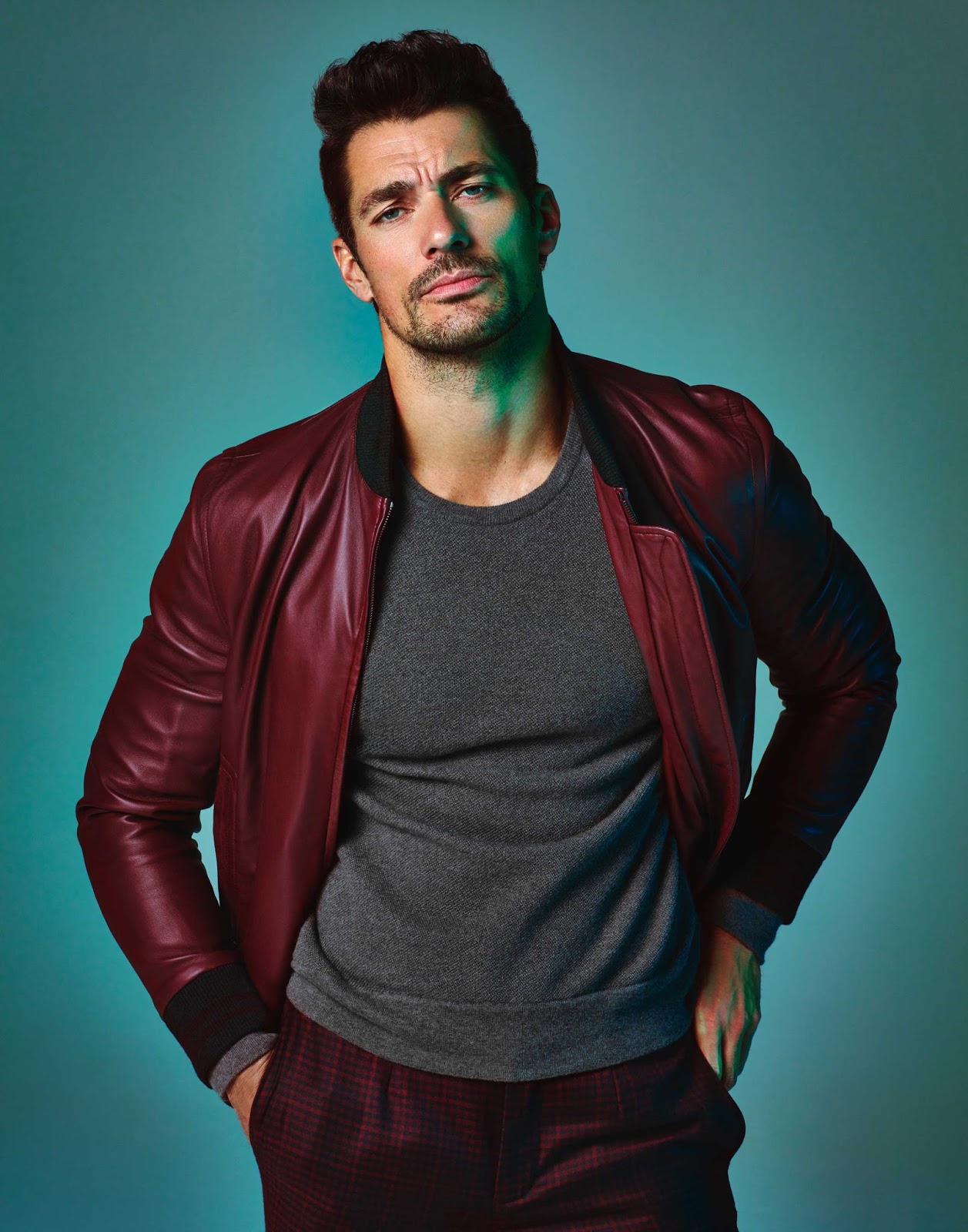 BEHIND BLUE EYES : DAVID GANDY PHOTOGRAPHED BY MIKE RUIZ FOR PRESTIGE ...